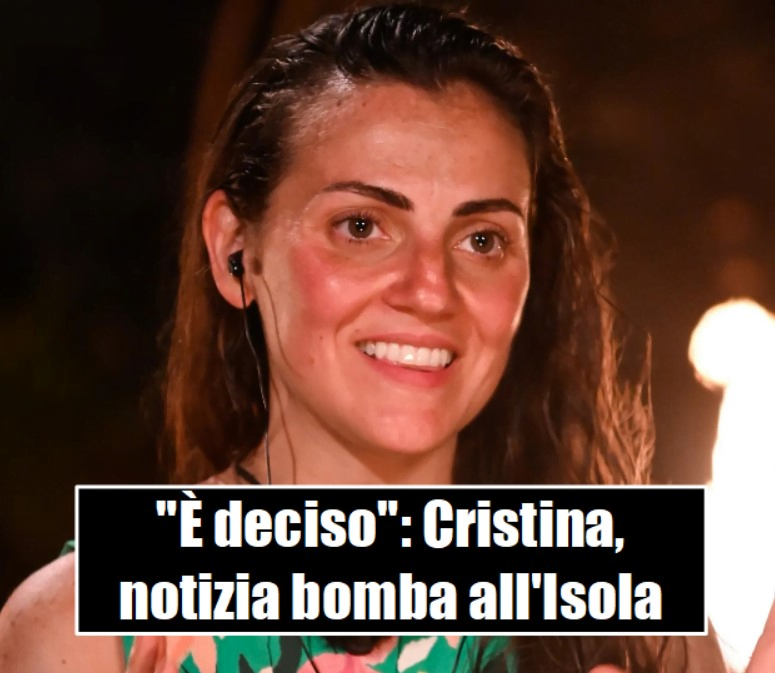 “È deciso”. Cristina Scuccia, notizia bomba: l’ha detto davanti alle ... “È deciso”. Cristina Scuccia, notizia bomba: l’ha detto davanti alle ...