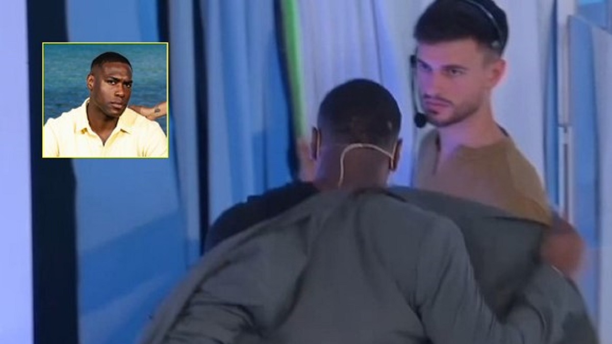 Uomini e Donne, Alfred abbandona lo studio e colpisce il muro con un ...